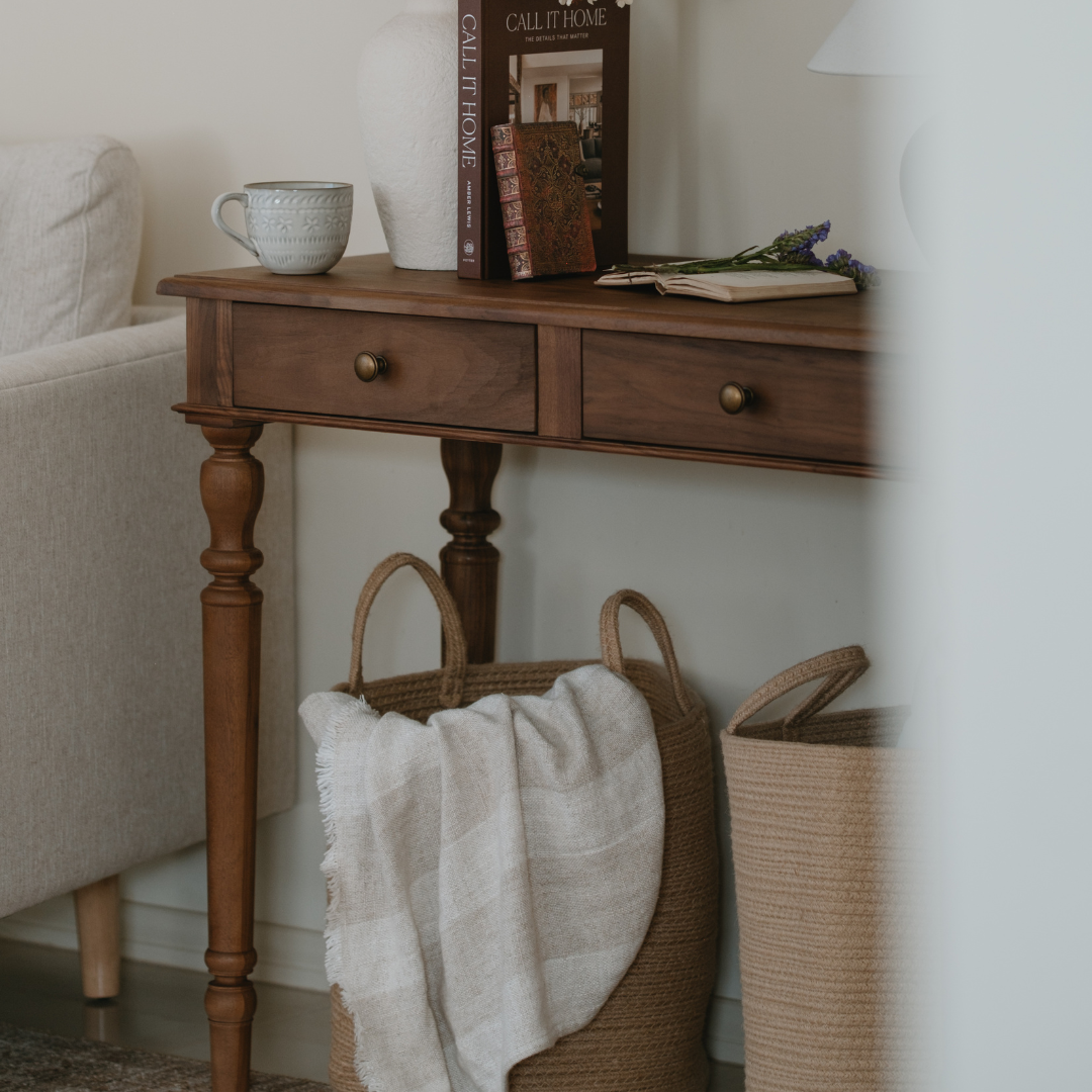 Chloé Console Table Walnut